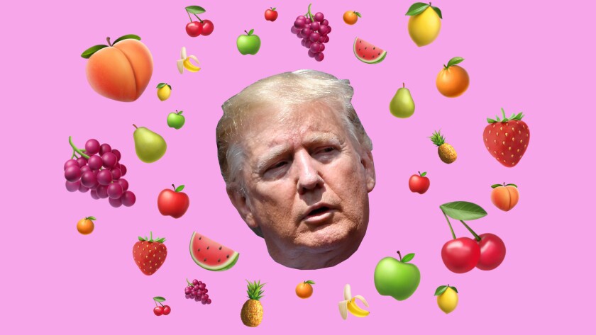 Trump’s Fear Of Fruit – FIRST DRAFT
