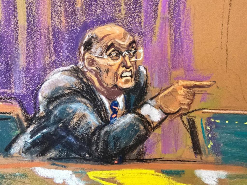 Rudy Gets His Comeuppance – FIRST DRAFT